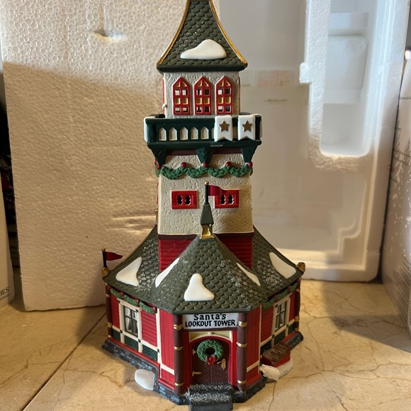 Other | Department 56 The North Pole Series Santas Lookout Tower | Poshmark